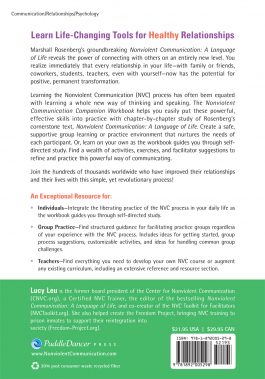 Nonviolent Communication Workbook by Lucy Leu: PuddleDancer Press