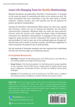 Nonviolent Communication Workbook by Lucy Leu: PuddleDancer Press