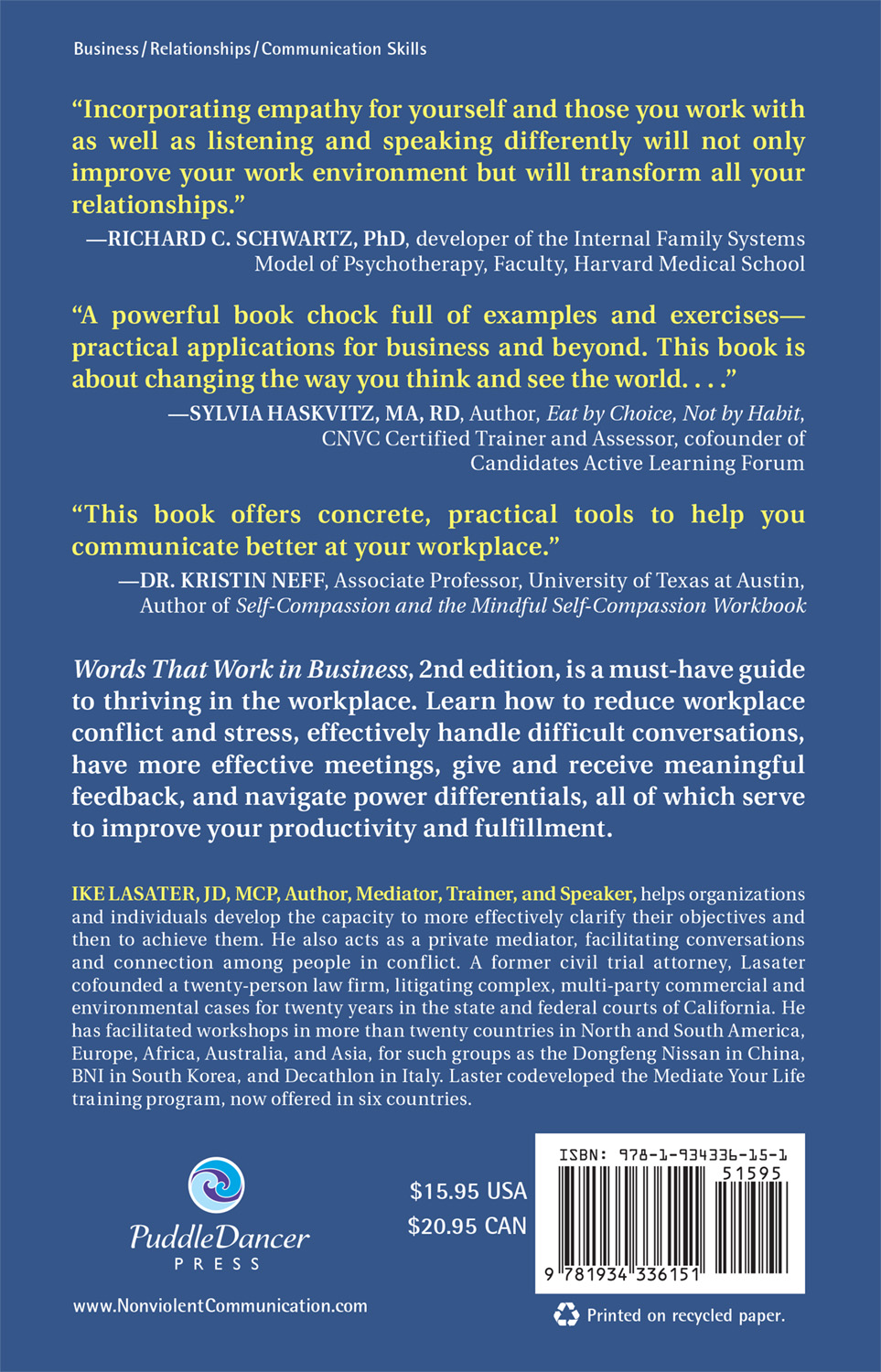Words That Work In Business, 2nd Edition - PuddleDancer Press