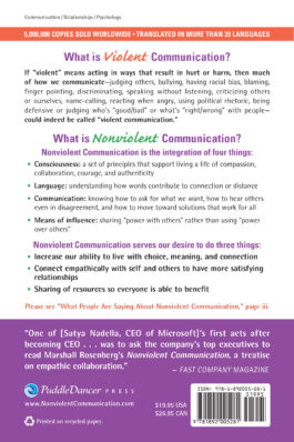 NVC: A Language of Life, 3rd Edition - PuddleDancer Press